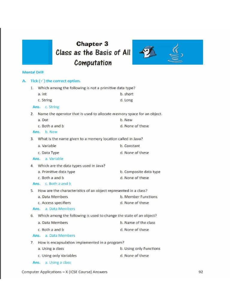 Class As The Basis of All Computation | PDF