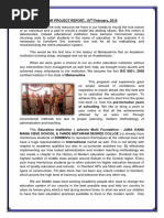 JAMVAT Programme Overview for Students | PDF | Volunteering | Tuition ...