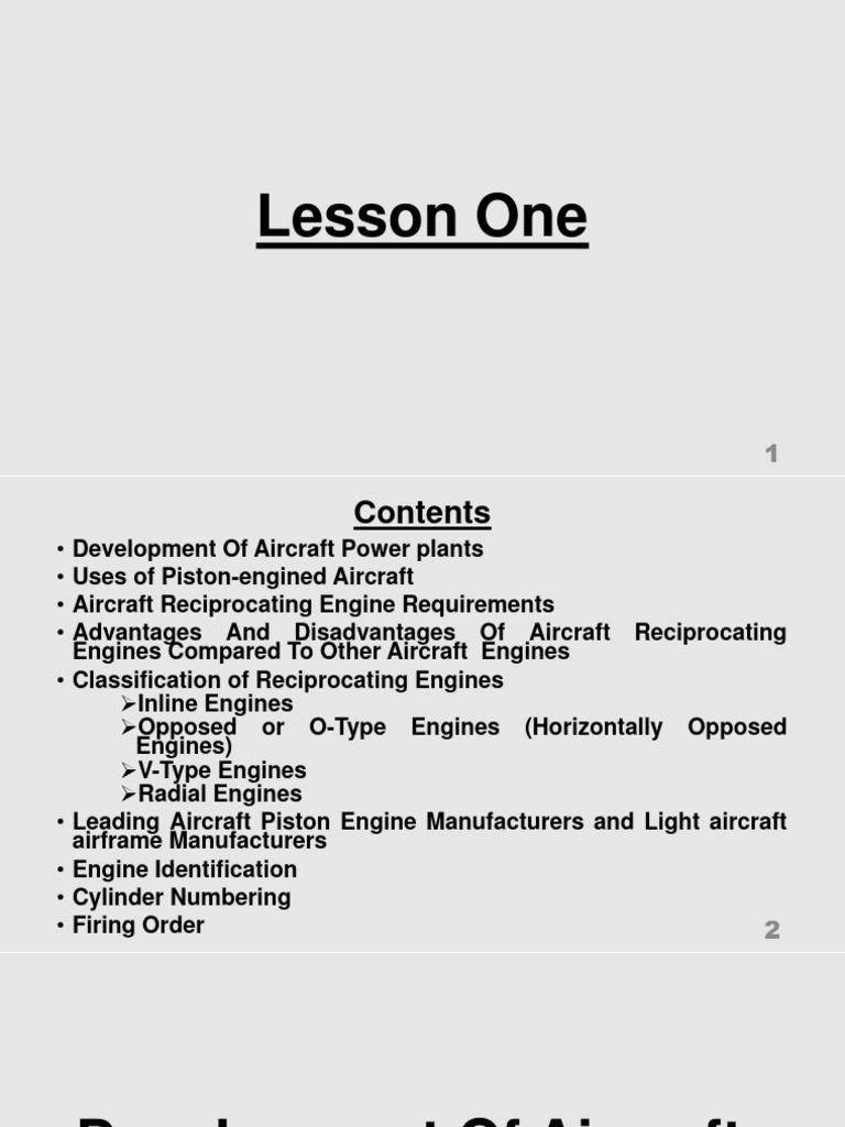Lesson 1 | PDF | Internal Combustion Engine | Diesel Engine