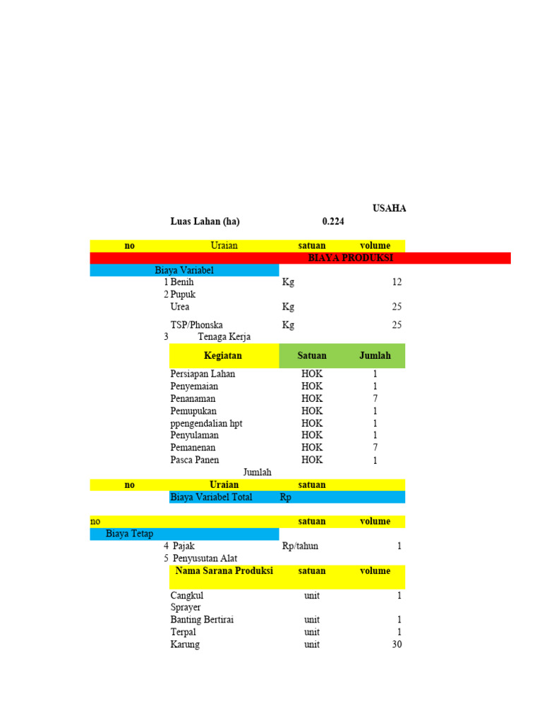 Perhitungan PPB Yulia | PDF