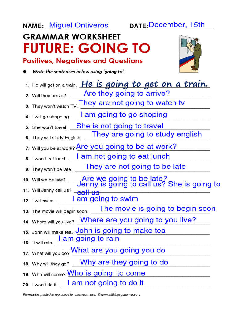 Atg Worksheet Goingto20r 1 | PDF | Language Arts & Discipline