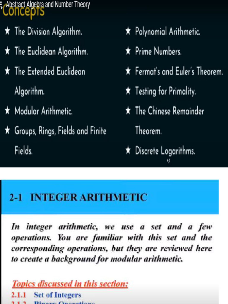Maths of Cryptography | PDF