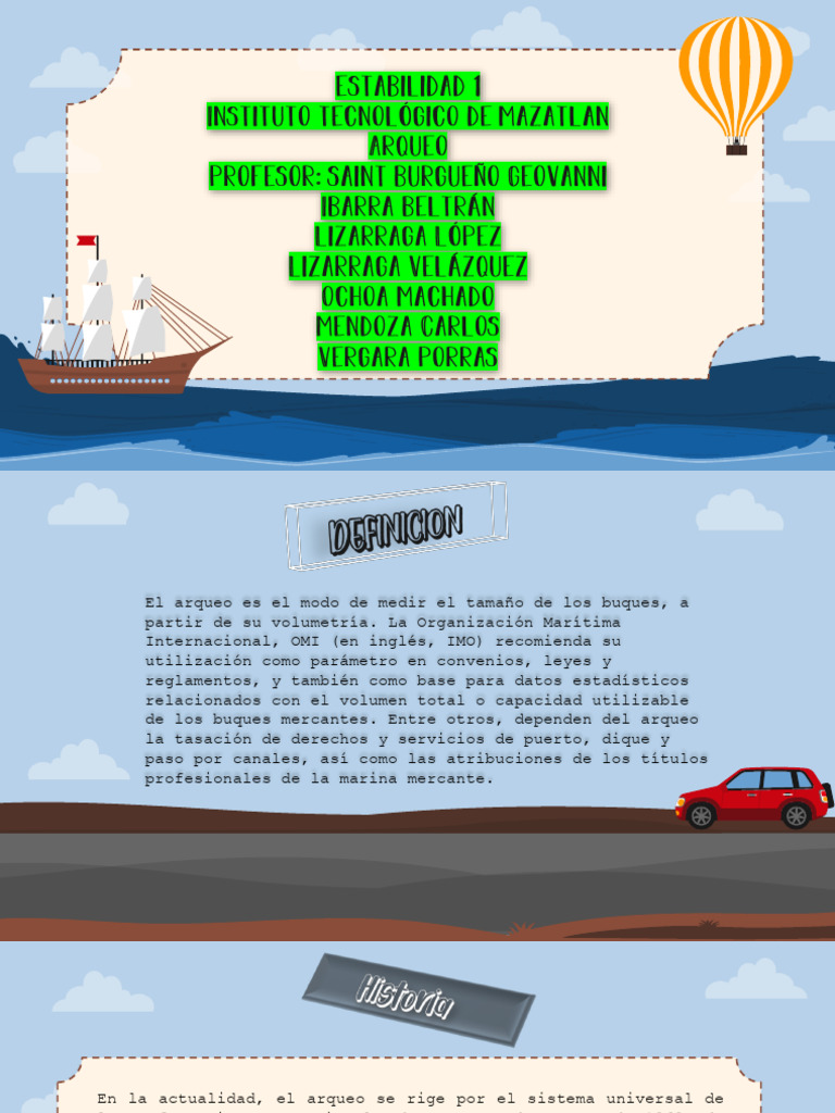 Arqueo de Buques: Medición y Normativas | PDF