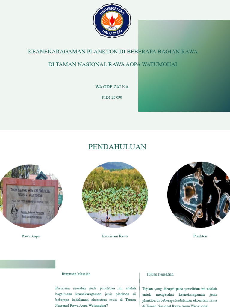 Wa Ode Zalna Proposal | PDF