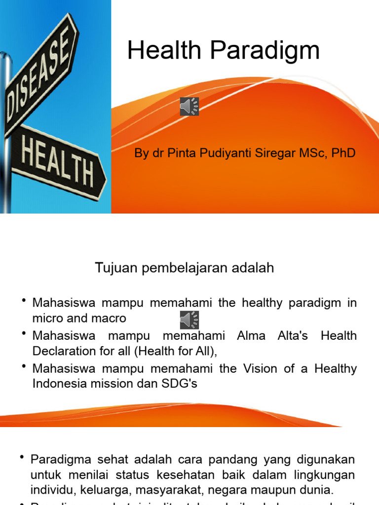2 Health Paradigm | PDF