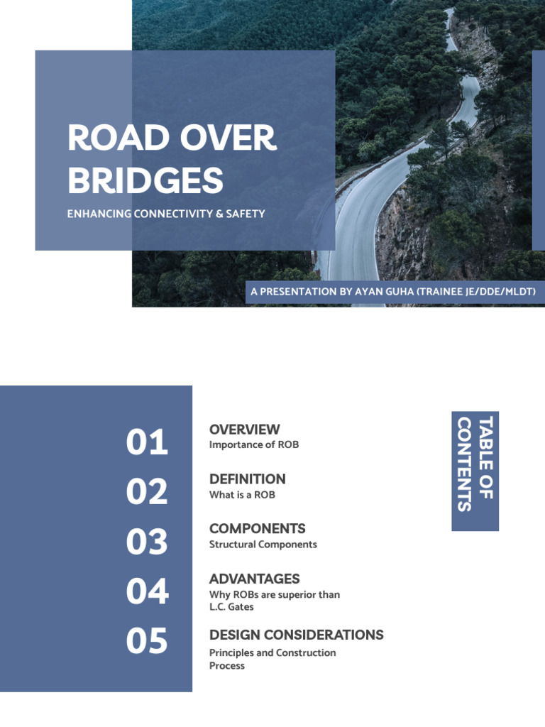 Rob PPT Final | PDF | Rail Transport | Bridge