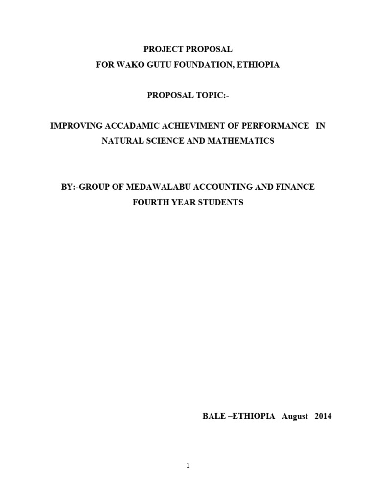 Project Proposal (Final Draft) | PDF | Science | Mathematics