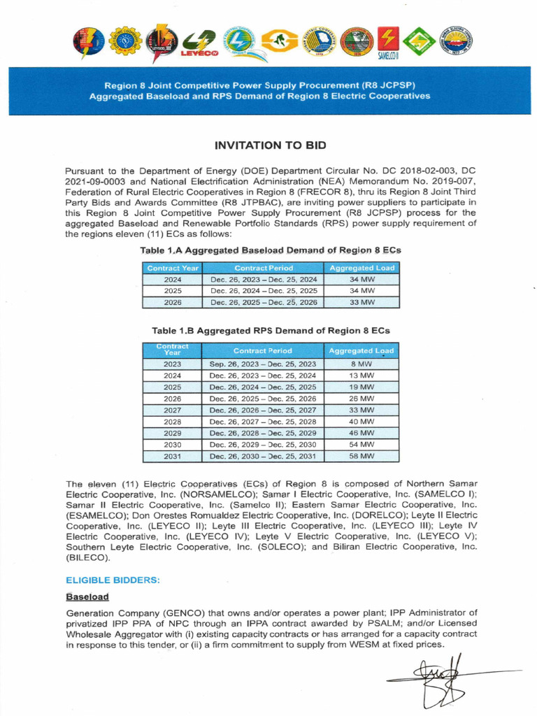 Invitation To Bid | PDF