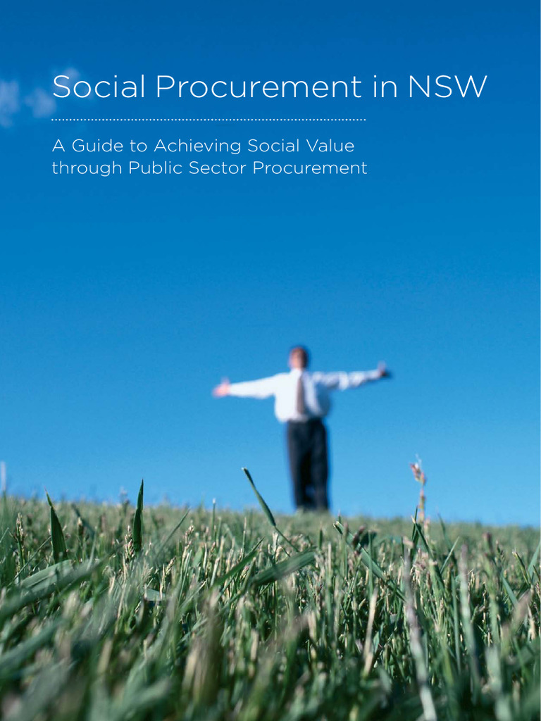 Social Procurement in NSW - Full Guide | Download Free PDF | Procurement | Supply Chain