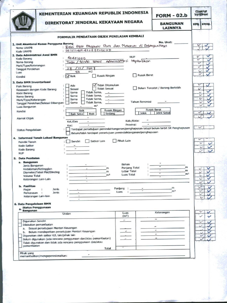 Form Dari KPKNL | PDF