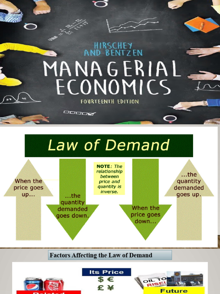 Managerial Economics | PDF | Demand | Prices