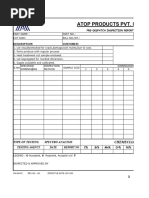 Pre Dispatch Inspection Checklist | PDF