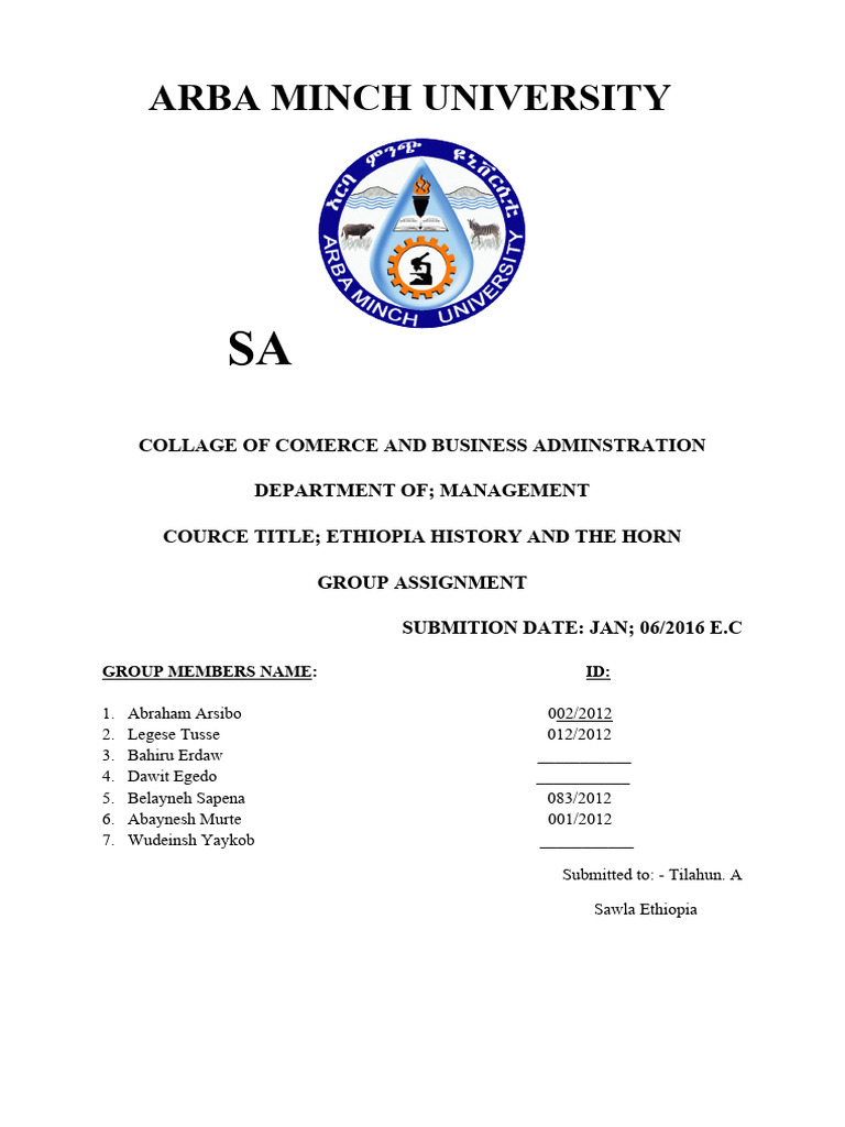 History Assignment | PDF