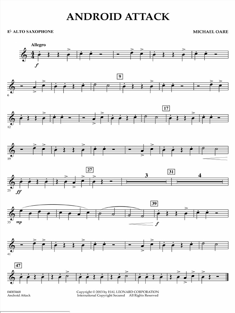 05.alto Sax | PDF