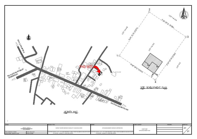 Vicinity Map - Kalamboan - 3 | PDF