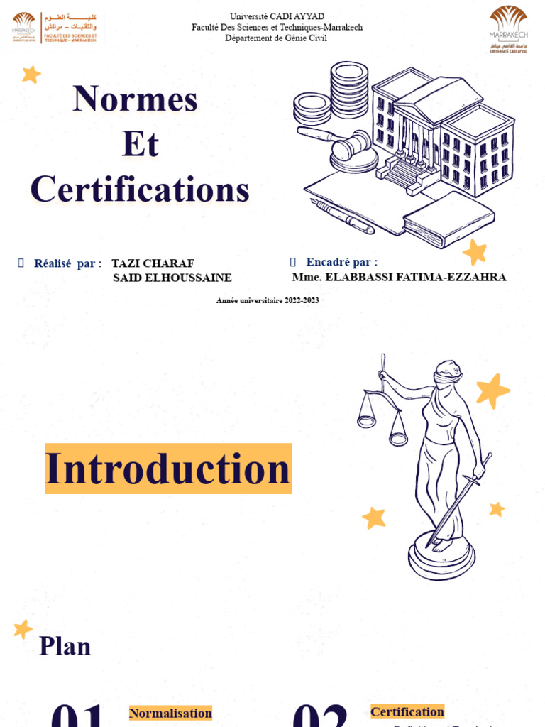 SAID-Tazi - Normes Et Certifications | PDF | Organisation internationale de normalisation | ISO 9000