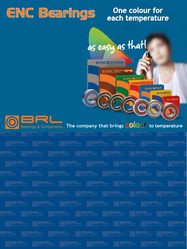 ENC Bearings Catalog en | PDF | Bearing (Mechanical) | Materials