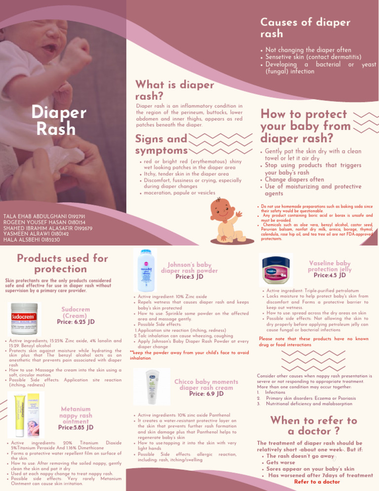 Para Diaper Rash Final | PDF | Clinical Medicine | Dermatology