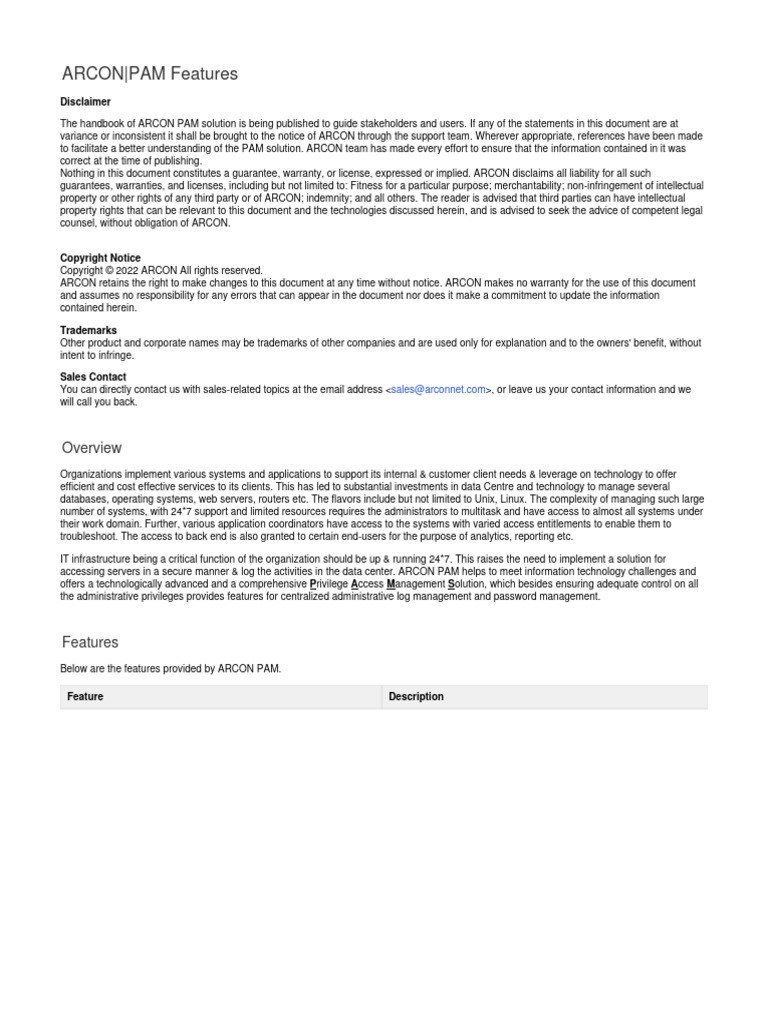 PAM Features | PDF | Password | Secure Shell