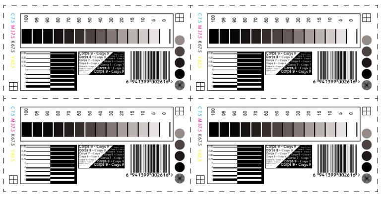 Flexographic Test Form Details | PDF