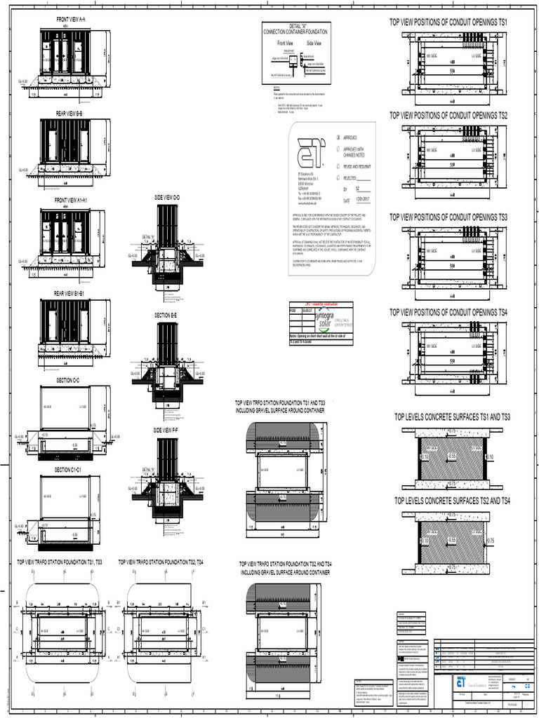 PH-1518-C960 - Transformer Station Foundation Detail - C2 | PDF ...