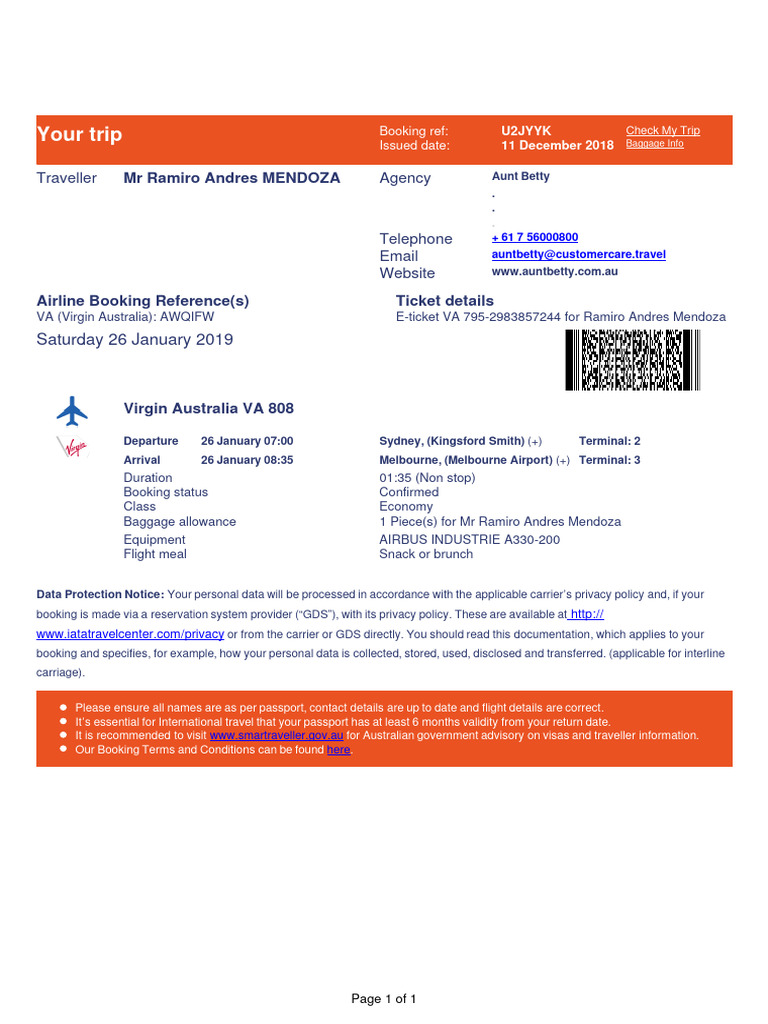 Itinerary 2 | Download Free PDF | Aviation | Transport