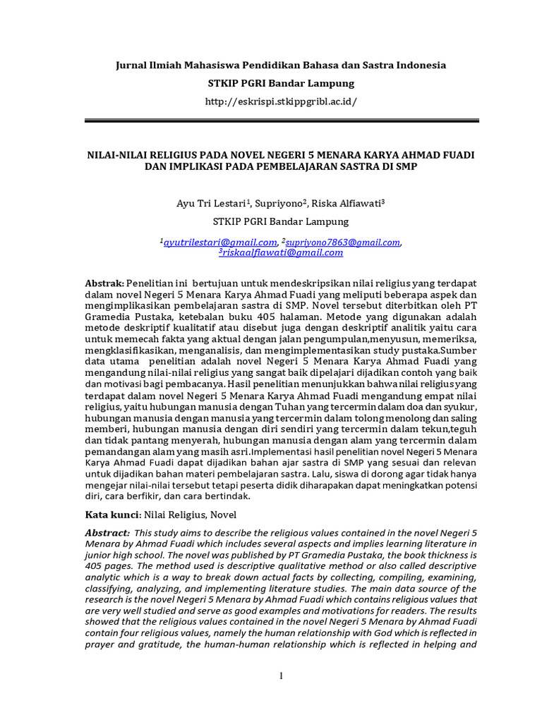 Jurnal Ayu Tri Lestari | PDF