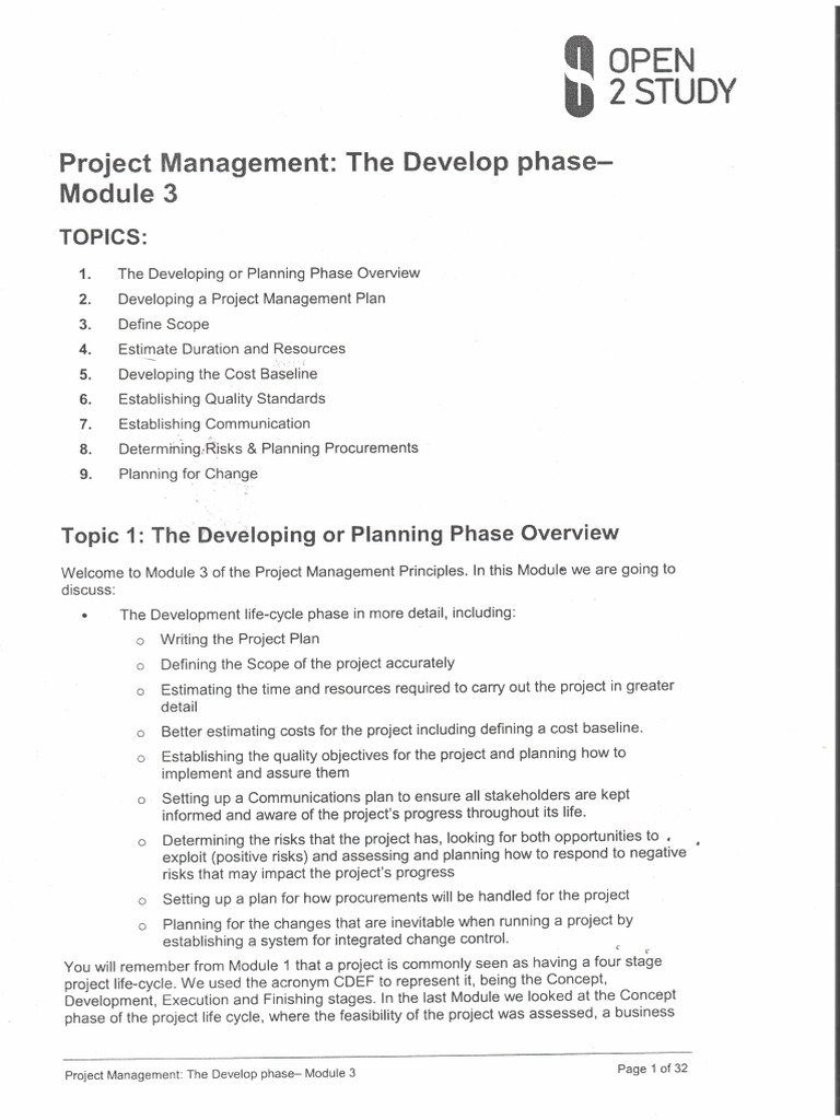 3 The Develop Phase - L | PDF