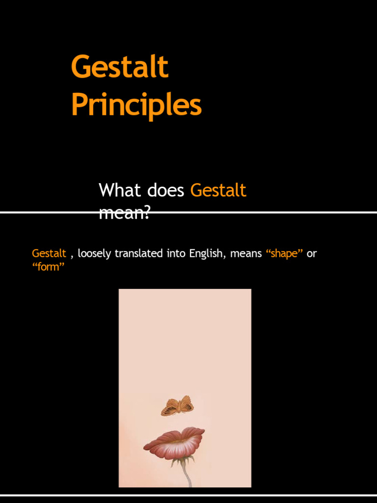 The Gestalt Laws of Perception | PDF