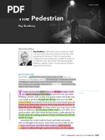 'The Pedestrian' (Ray Bradbury) | PDF | Ray Bradbury