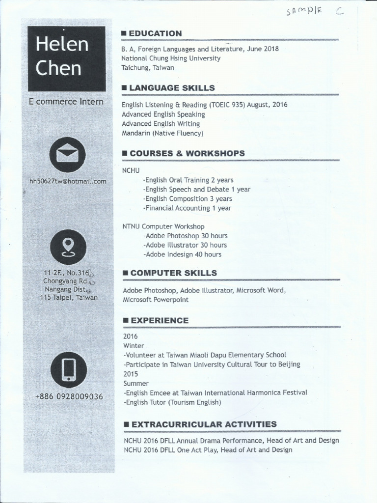 Sample Resume 1 | PDF