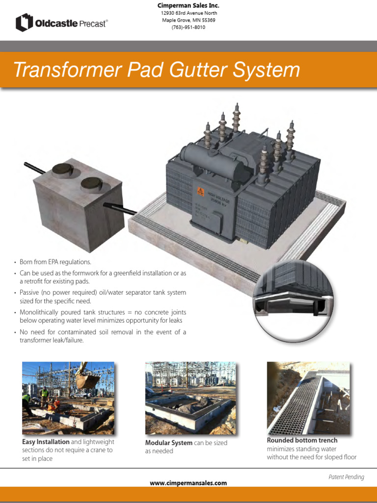 Transformer Pad Installation Guide | PDF