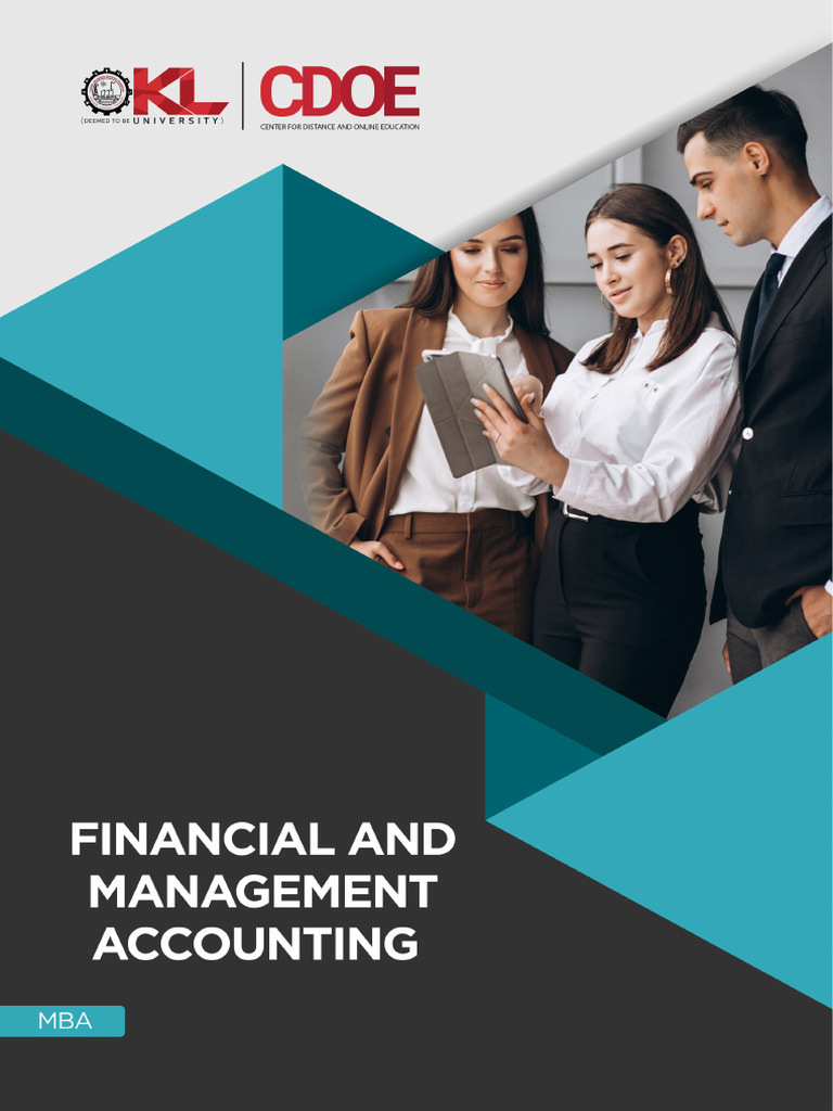 MBA - Financial and Management Accounting | PDF | Debits And Credits ...