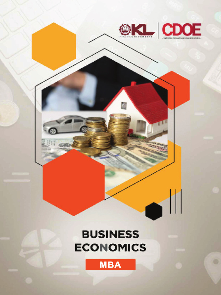 MBA Business Economics | PDF | Economics | Long Run And Short Run
