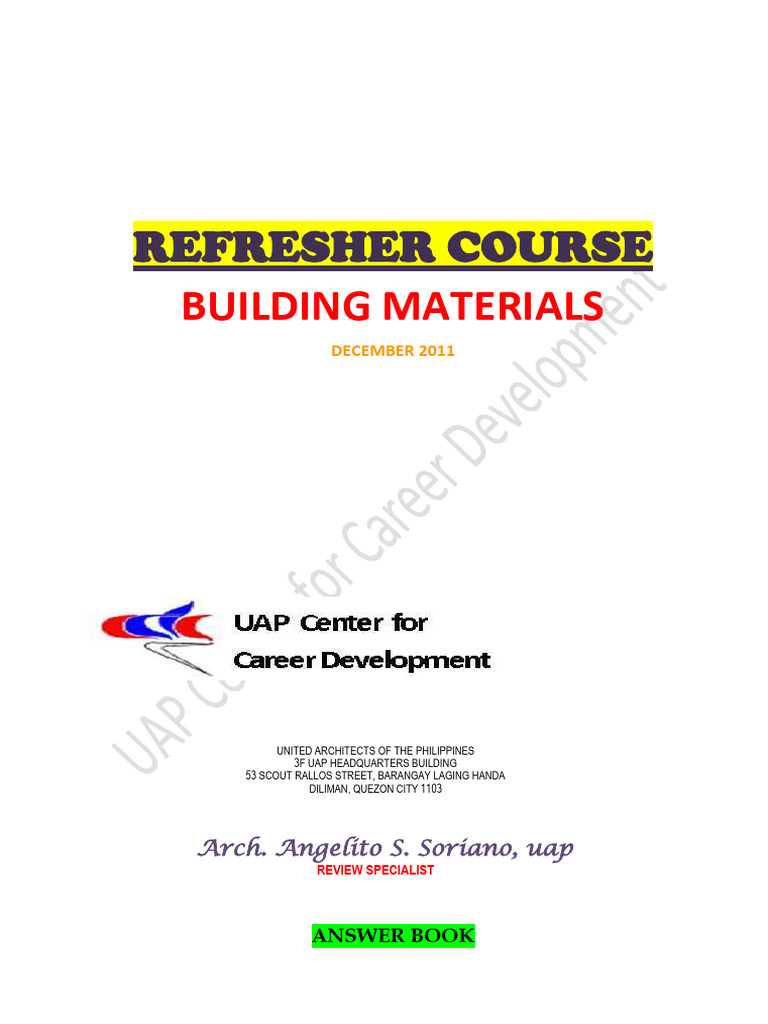 Refresher Notes 2011 | PDF | Architectural Design | Architecture Refresher Notes 2011 | PDF | Architectural Design | Architecture