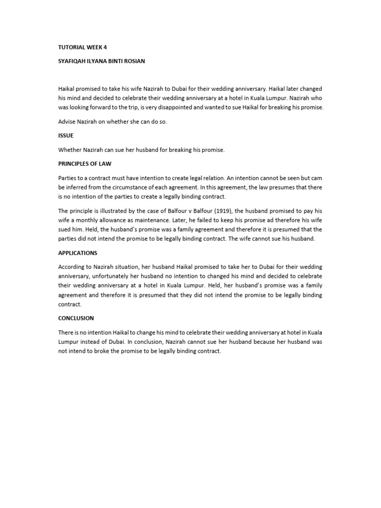 Tutorial Week 4 | PDF