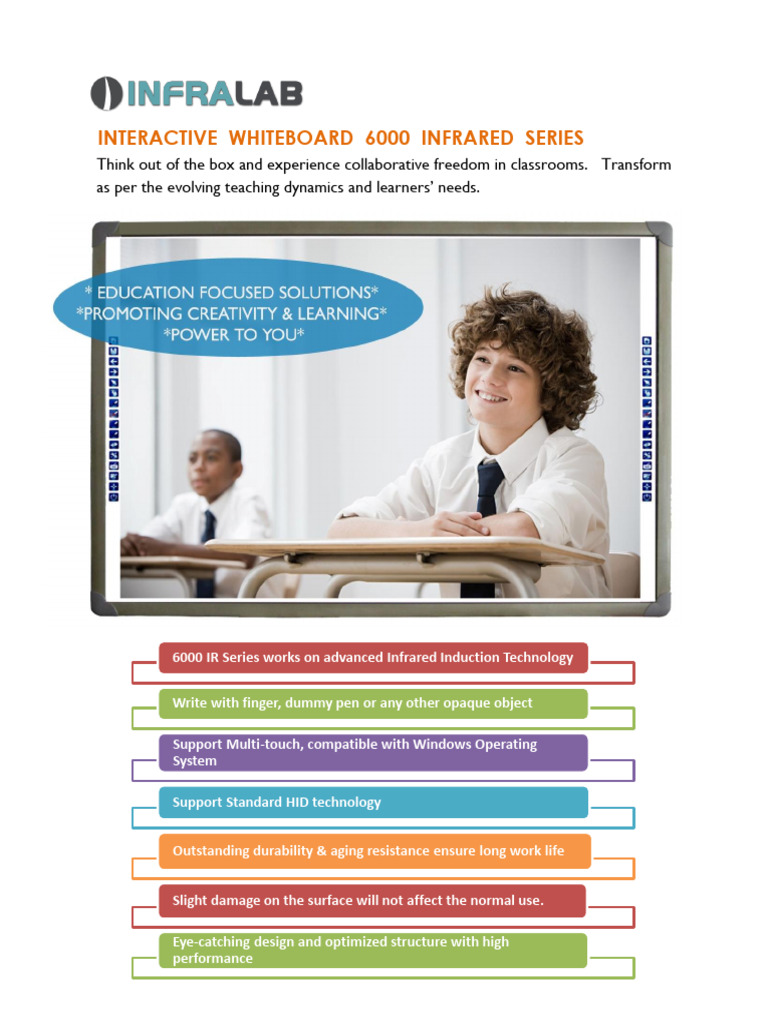 IN6009 - InfraredIWB - Brochure | PDF | Usb | Computing