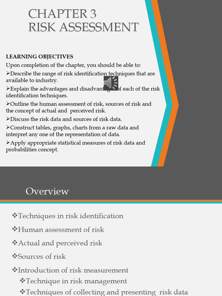Ins 200, Slide Chapter 3 | PDF | Risk | Science