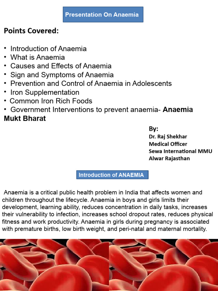 Understanding Anaemia: Causes & Prevention | PDF | Anemia | Hemoglobin