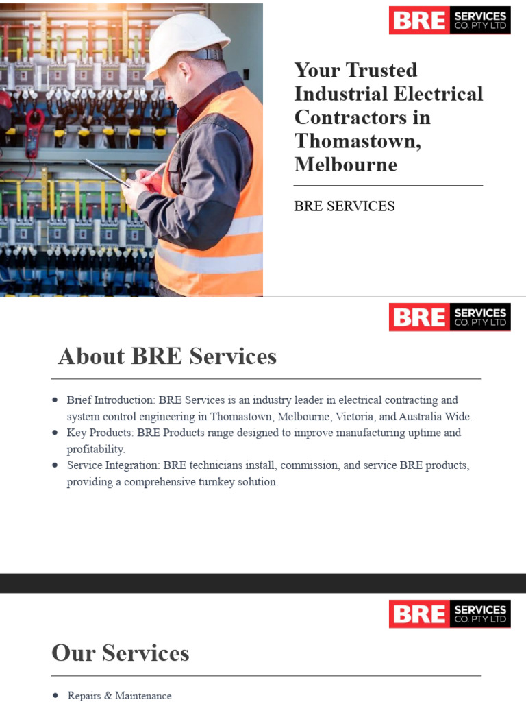Thomastown Industrial Electrical Experts | PDF