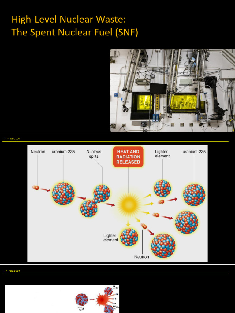 Spent Nuclear Fuel Management Overview | PDF | Nuclear Power | Spent ...