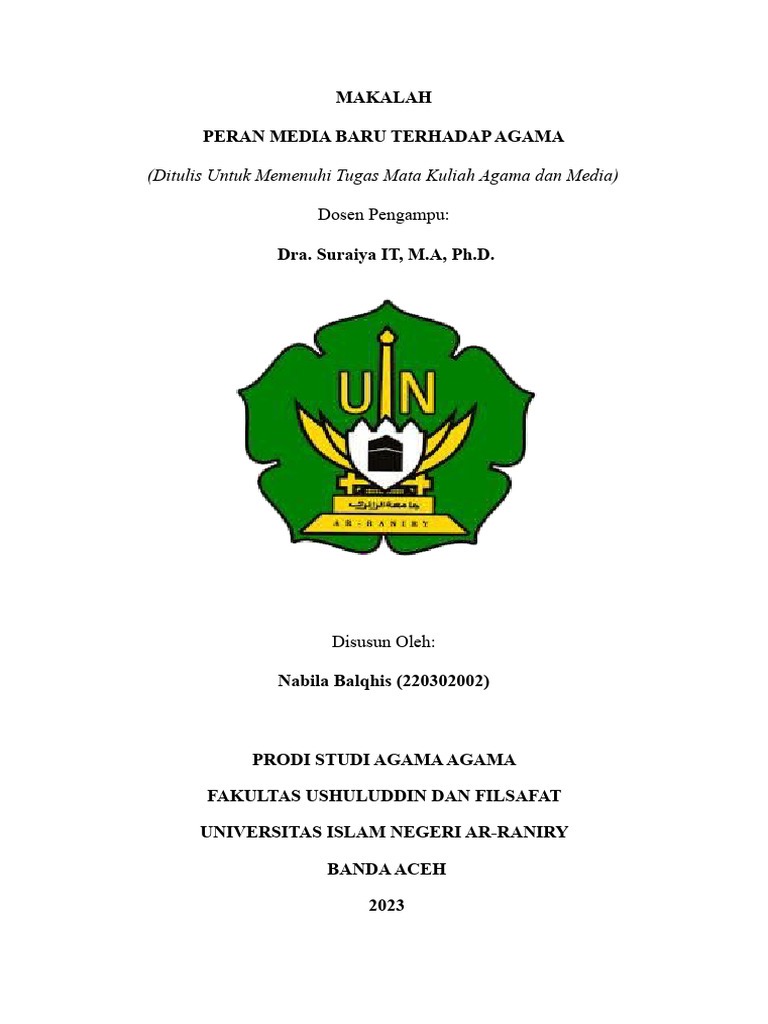 MAKALAH Final Aqis | PDF