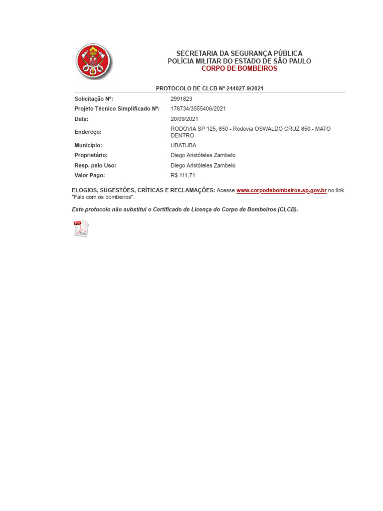 Protocolo CLCB | PDF