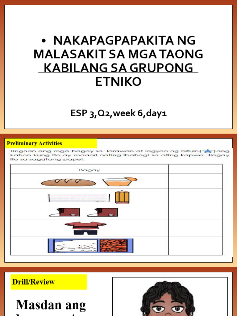 ESP WEEK 6 Dec. 12 | PDF
