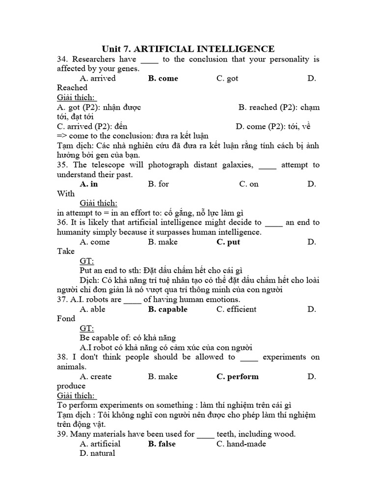 Unit 7 Group 4 | PDF