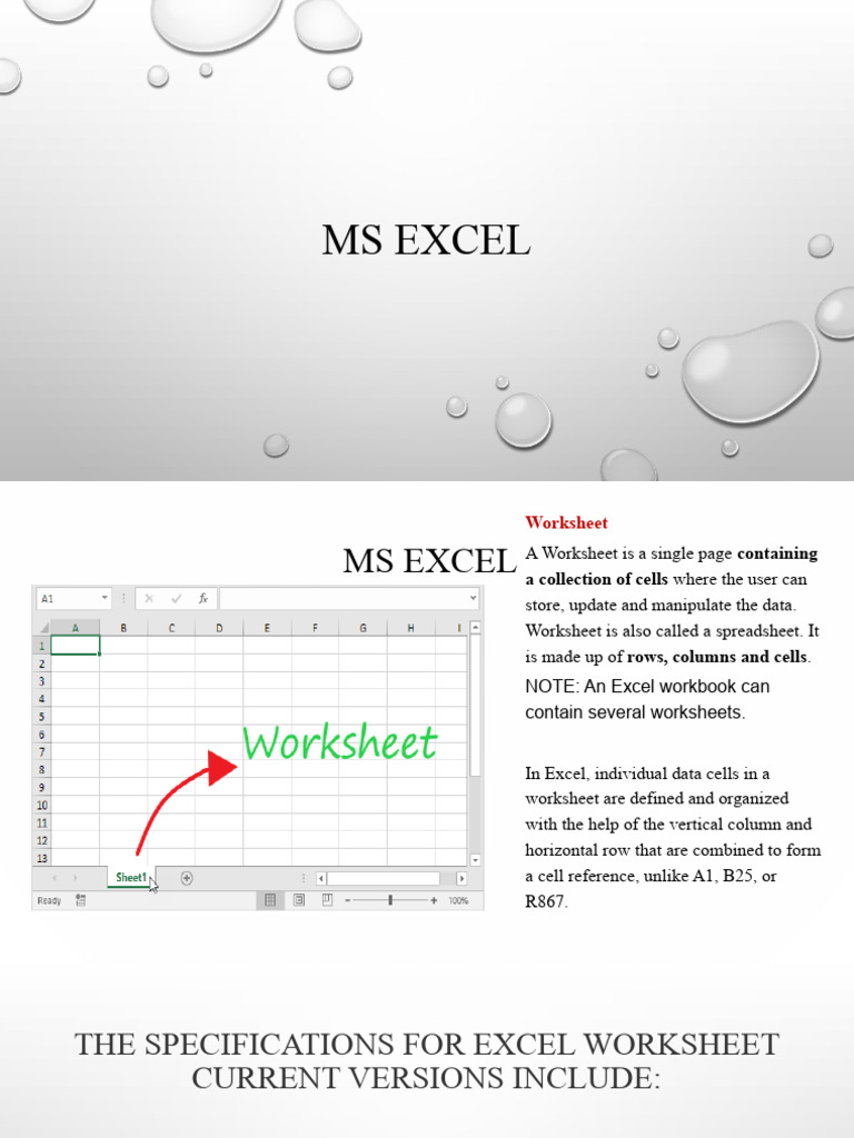 Excel 3 | PDF | Microsoft Excel | Worksheet