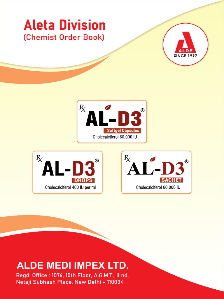 ALDE MEDI IMPEX LTD. Order Form | PDF