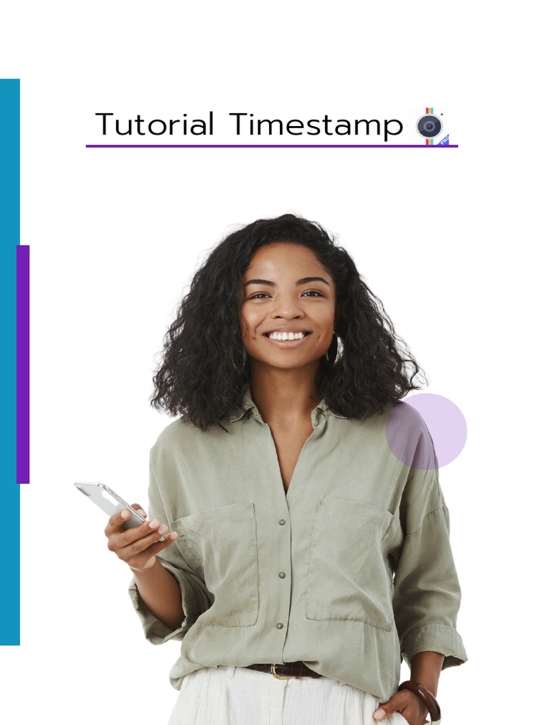 Tutorial Timestamp | PDF | Aplicativo para celular | Android (sistema operacional)