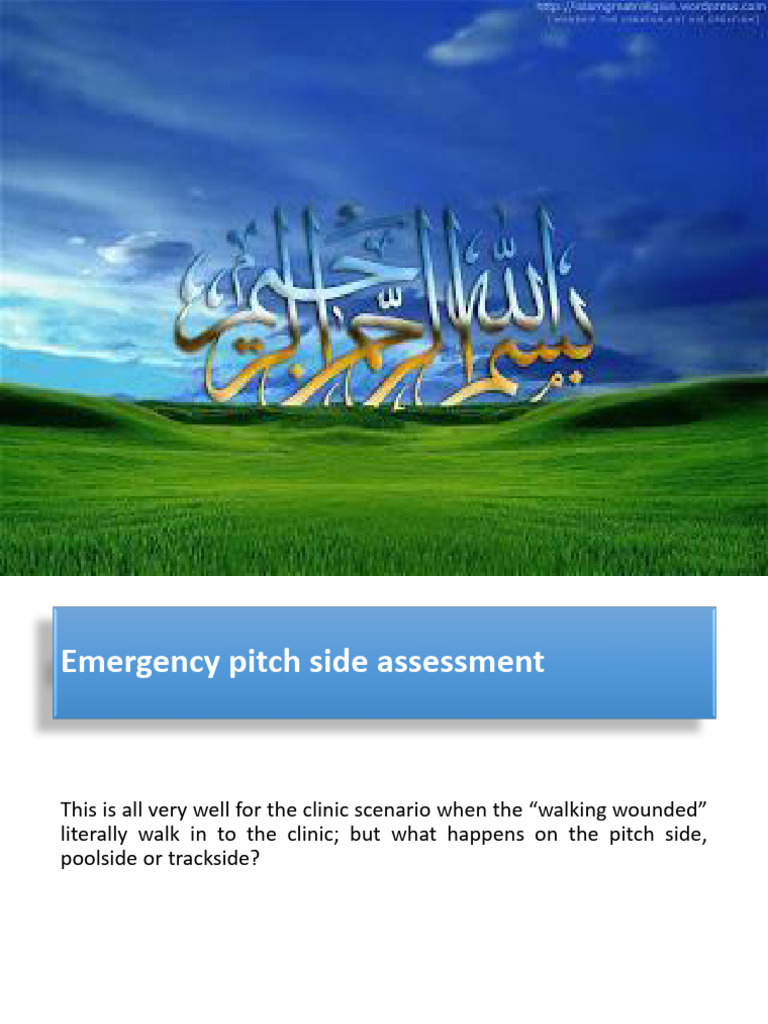 SALTAPS: Emergency Injury Assessment Guide | PDF | Medical Diagnosis ...