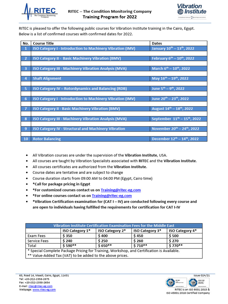 RITEC Training Program 2022 | Download Free PDF | Government Finances | Taxes